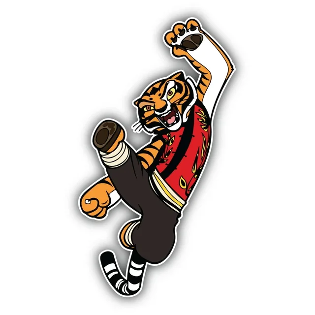 DOPASTICKER Kung Fu Panda Tigress Cartoon Sticker Decal Phone Decal ...