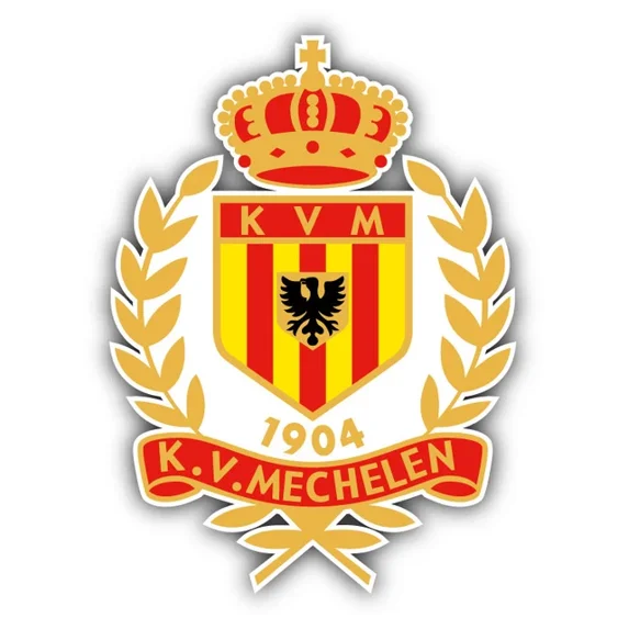 DOPASTICKER Kv Mechelen Fc Belgium Soccer Football Car Sticker Decal ...