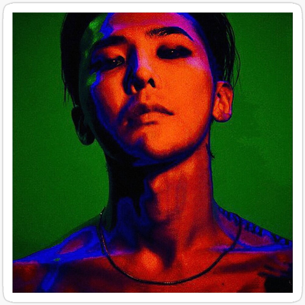 DOPASTICKER Kwon Ji Yong Sticker Phone Decal Water Bottle Stickers ...