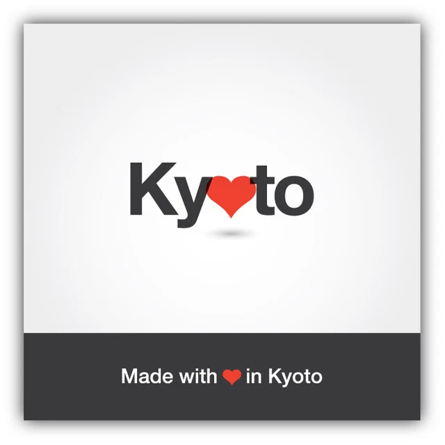 DOPASTICKER Kyoto Made With Love Travel Label Car Sticker Phone Decal ...