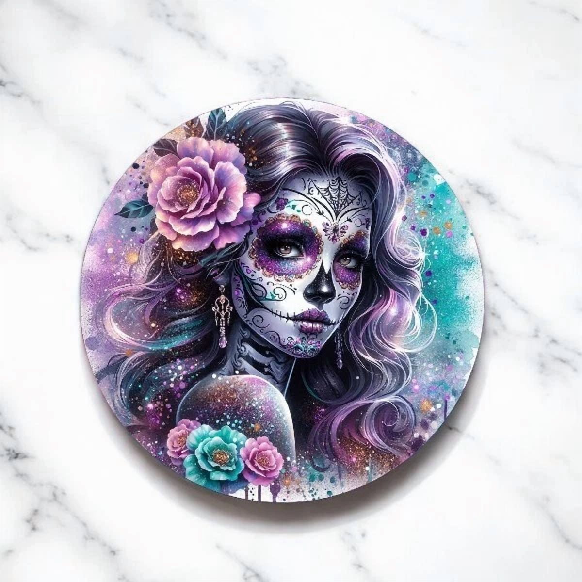 DOPASTICKER La Catrina Girl Car Sticker Decal, Water Bottle, Laptop ...