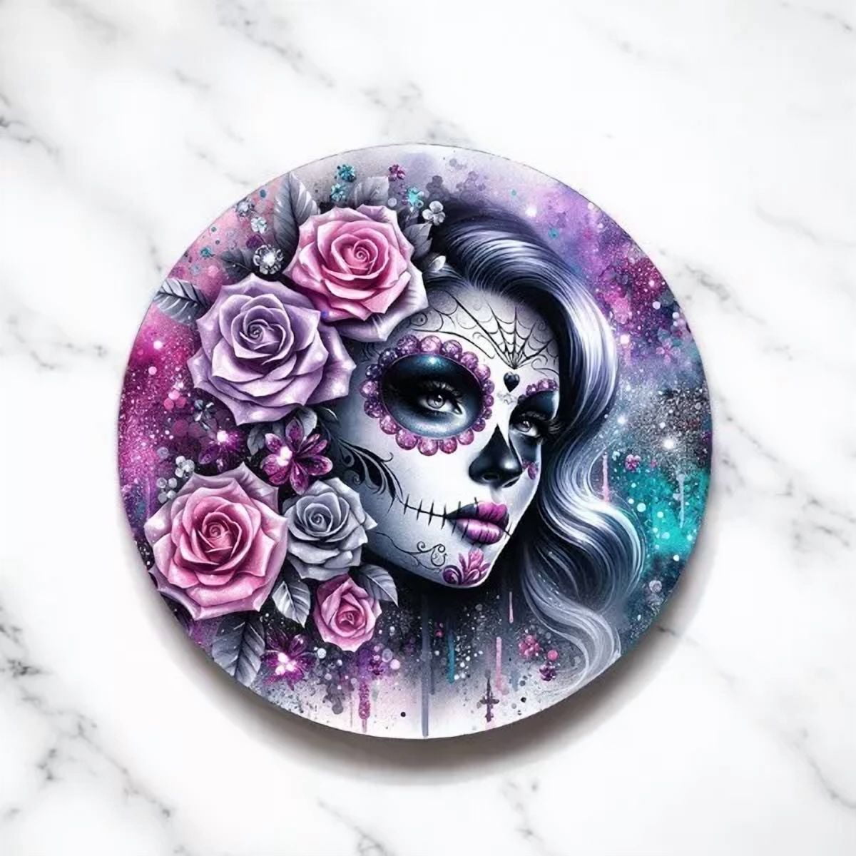 DOPASTICKER La Catrina Girl Car Sticker Decal, Water Bottle, Laptop ...