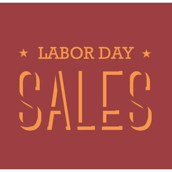 DOPASTICKER Labor Day Sales Red Car Sticker Phone Water Bottle Stickers ...