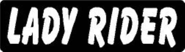 DOPASTICKER Lady Rider Sticker Hard Hat Sticker Phone Decal Water ...