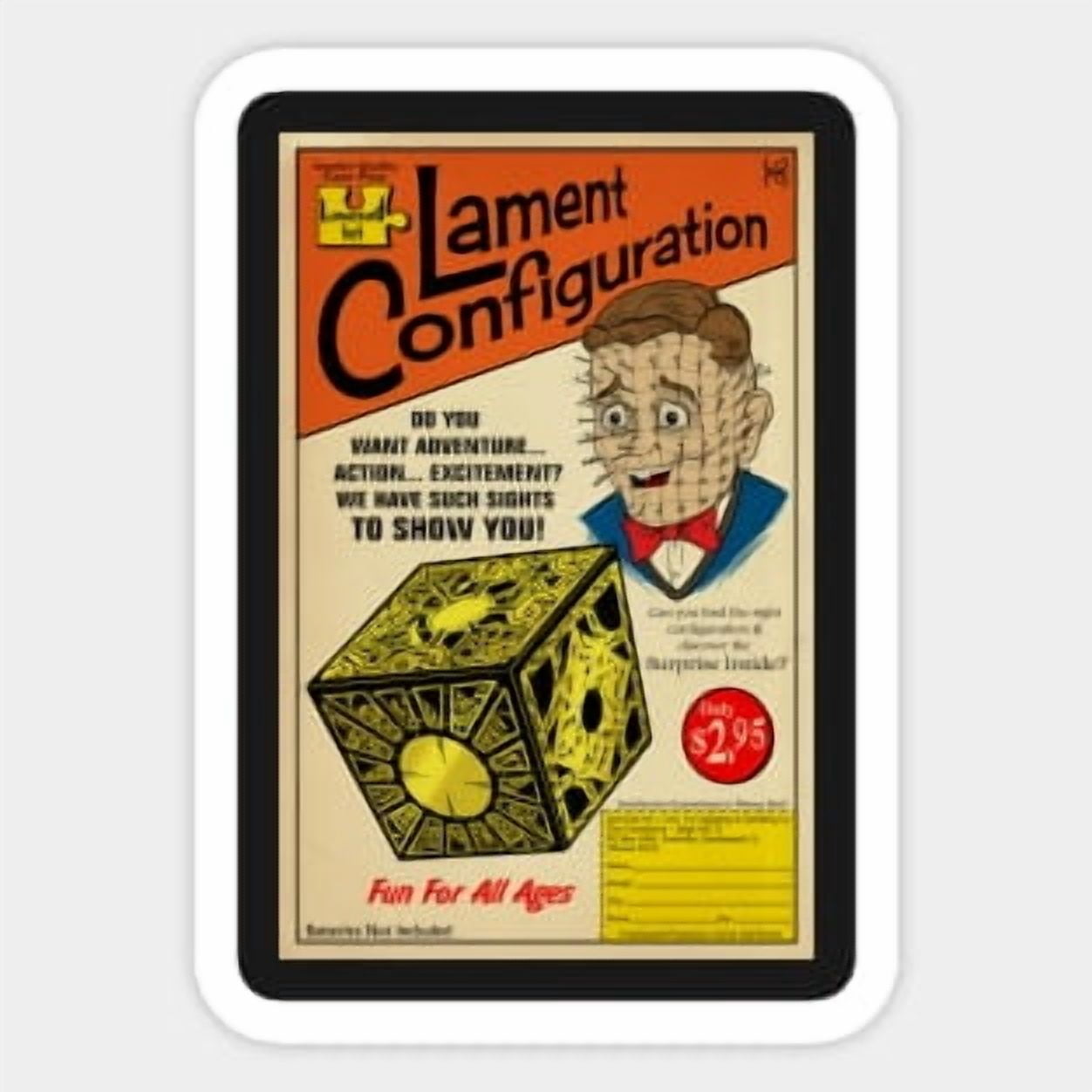 DOPASTICKER Lament Configuration Decorative Laptop, Phone Stickers ...