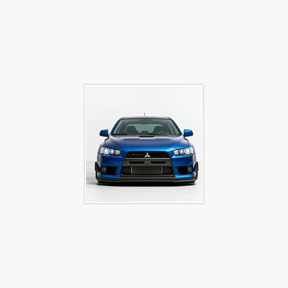 DOPASTICKER Lancer Evolution Sticker, Phone Sticker Water Bottle ...