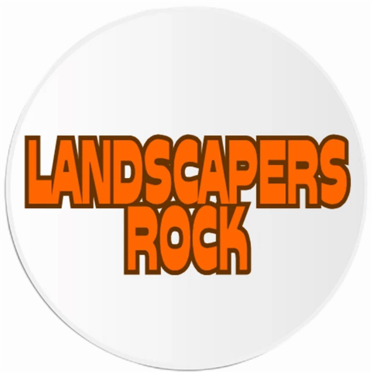 DOPASTICKER Landscapers Rock, Landscaping Phone Decal Water Bottle ...