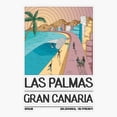 DOPASTICKER Las Palmas Gran Canaria Spain Sticker, Phone Sticker Car ...