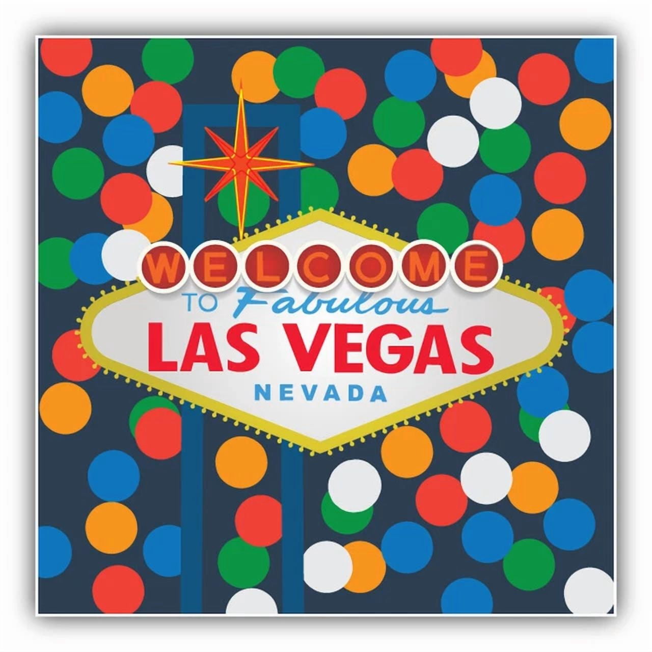 DOPASTICKER Las Vegas Nevada Welcome Label Car Sticker Phone Decal ...