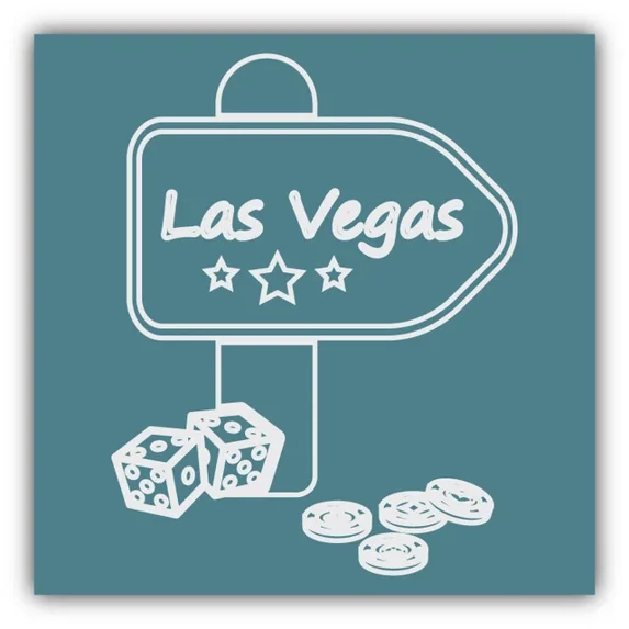 DOPASTICKER Las Vegas Sign Car Sticker Phone Decal Water Bottle ...
