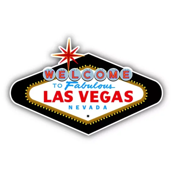 DOPASTICKER Las Vegas Welcome Car Sticker Phone Decal Water Bottle ...