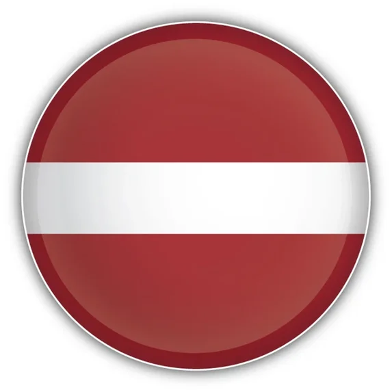 DOPASTICKER Latvia Flag Sticker Decal Phone Decal Water Bottle Stickers ...