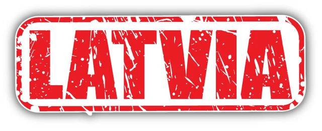 DOPASTICKER Latvia Grunge Car Sticker Phone Decal Water Bottle Stickers ...
