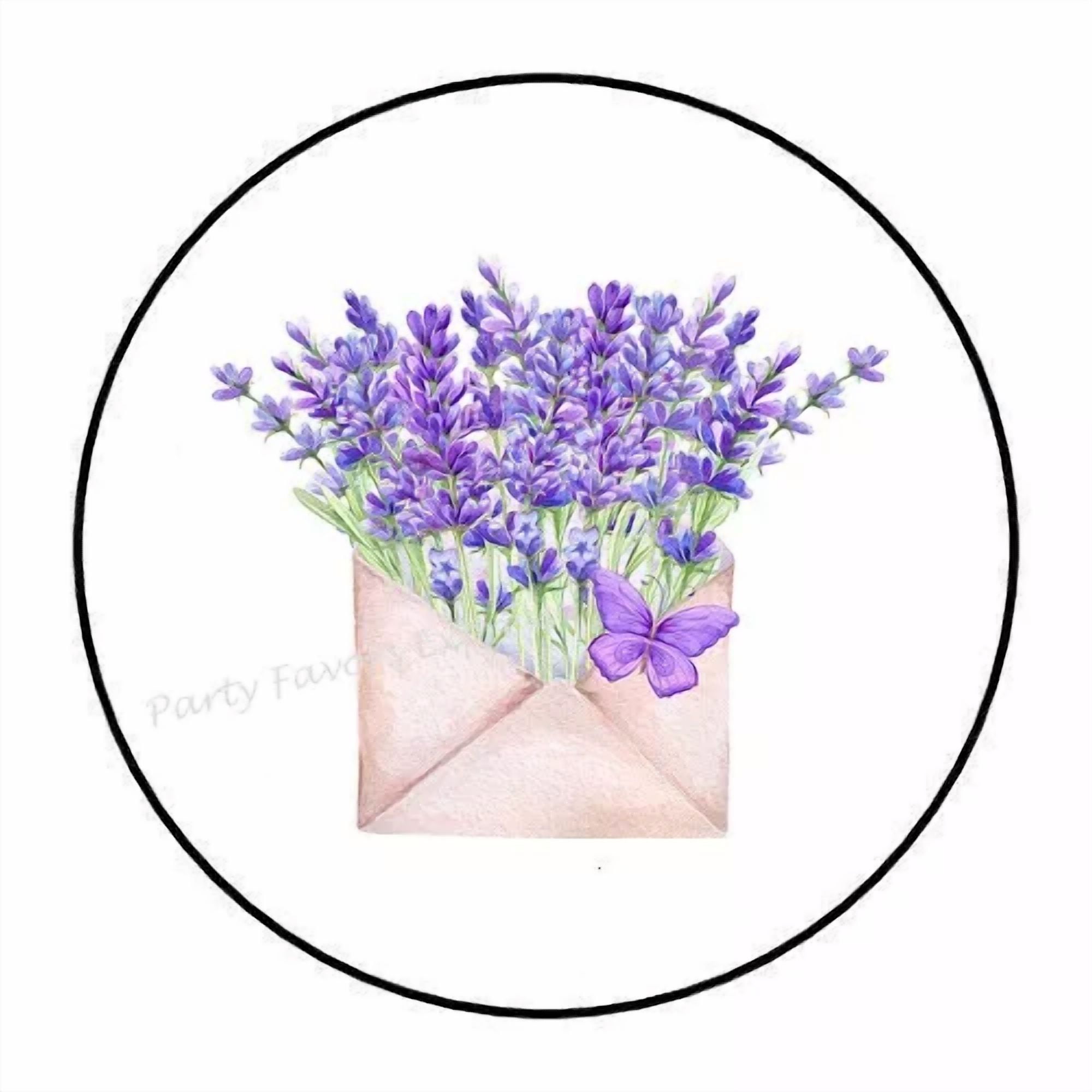 DOPASTICKER Lavender Decorative Laptop, Phone Stickers, Waterproof ...