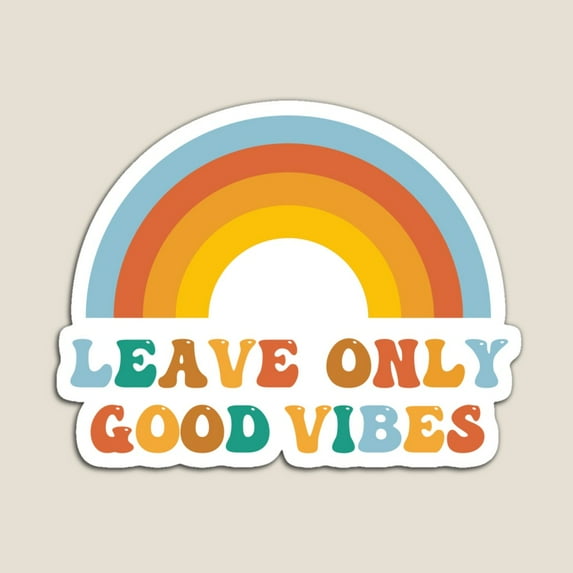 DOPASTICKER Leave Only Good Vibes, National Parks Collection Sticker ...