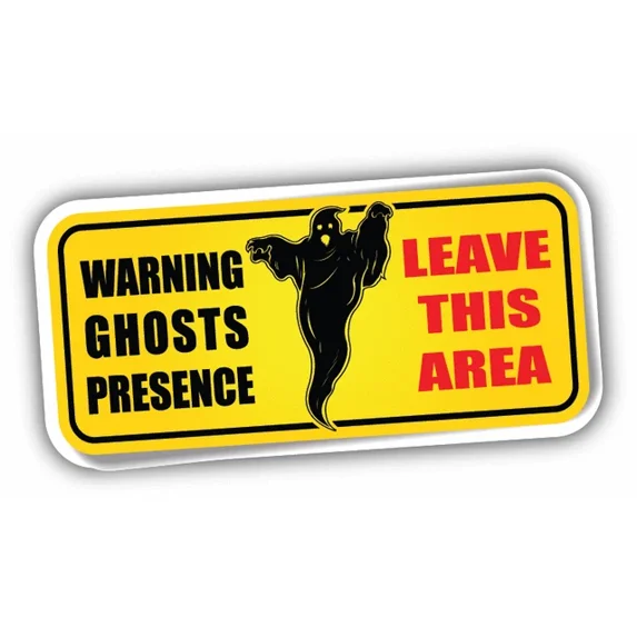 DOPASTICKER Leave This Area Warning Sticker Decal Phone Decal Water ...