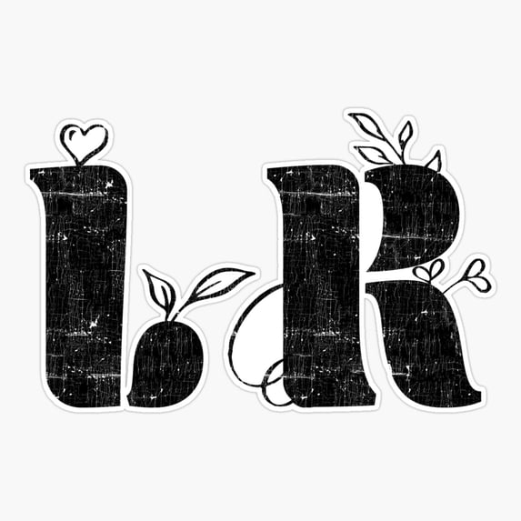 DOPASTICKER Left And Right Botanical Trees Sticker, Phone Sticker Car ...