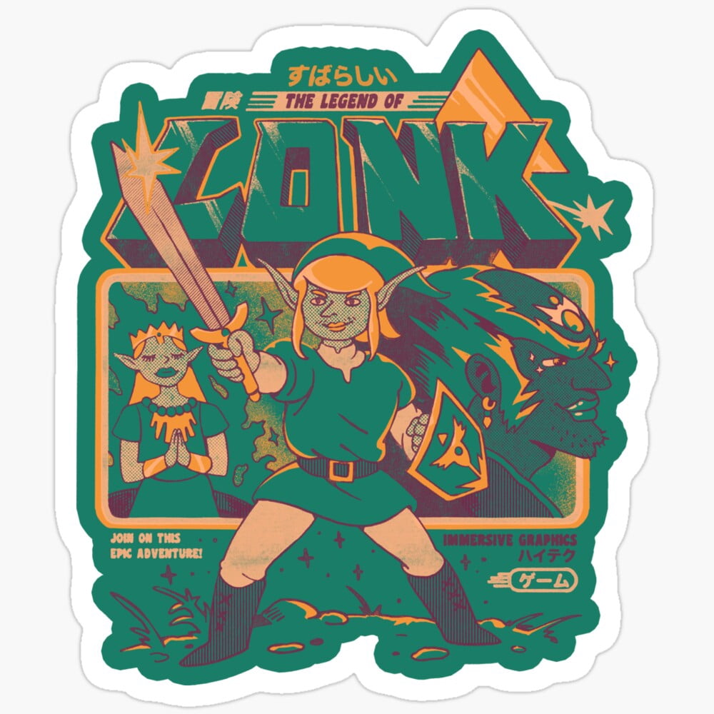 DOPASTICKER Legend Of Lonk Perfect Gift Everyone Phone Decal Water ...
