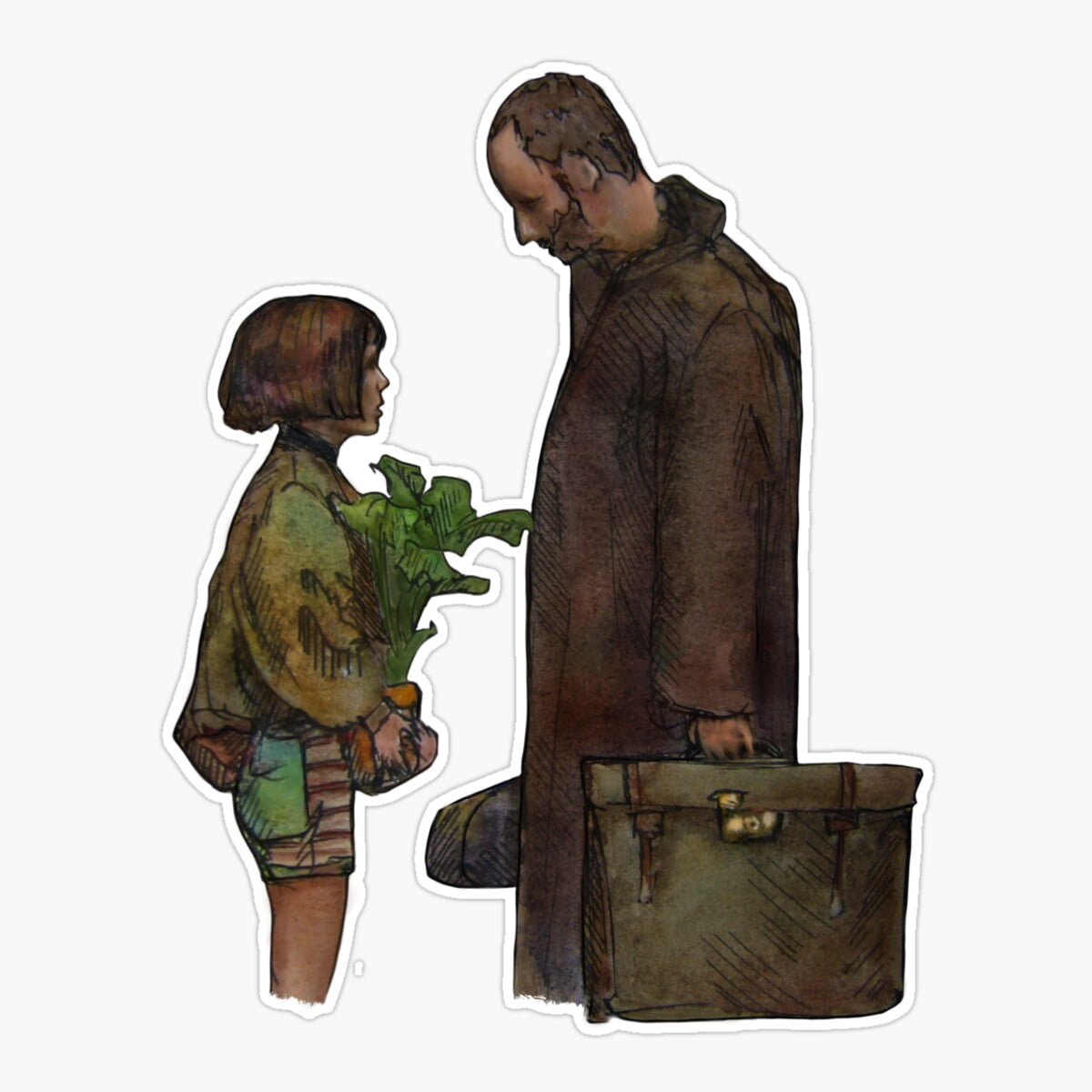 DOPASTICKER Leon The Professional Sticker, Phone Sticker Car Stickers ...