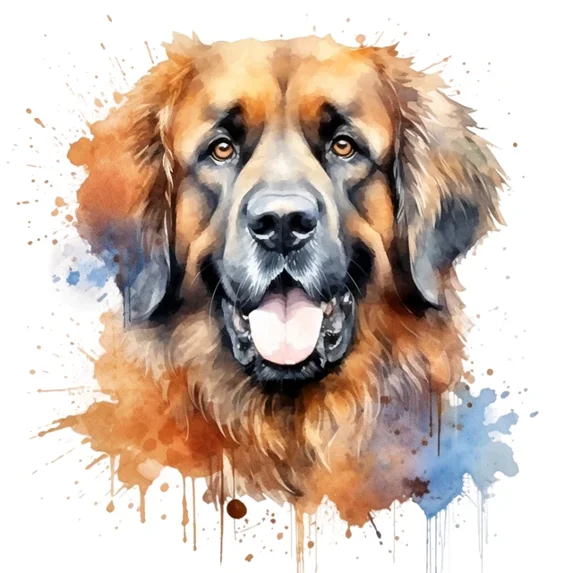 DOPASTICKER Leonberger Car Sticker Dogs Sticker Phone Sticker, Latop ...