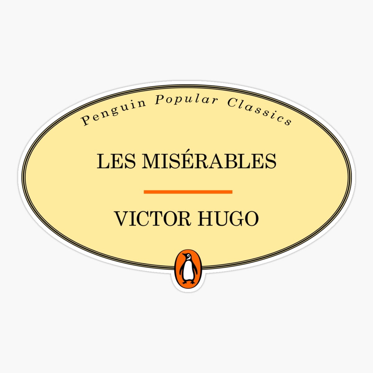 DOPASTICKER Les Miserables Victor Hugo Popular Classics Logo Sticker ...