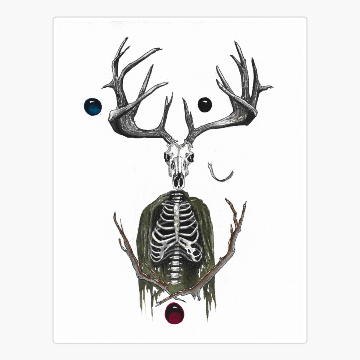 DOPASTICKER Leshy Forest Spirit Sticker, Phone Sticker Car Stickers ...