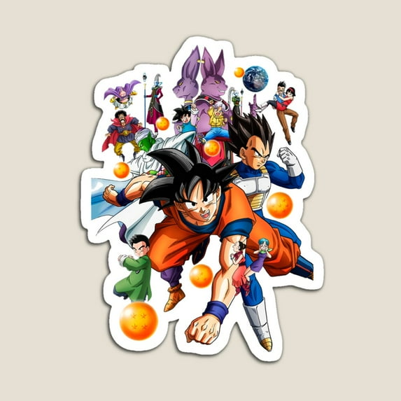 DOPASTICKER Let'S Go Find The Dr@G0N B@Lls, Dbz Decorative Laptop ...