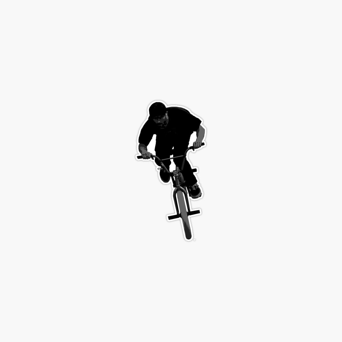 DOPASTICKER Lets Ride, Bmx Rider Sticker, Phone Sticker Car Stickers ...