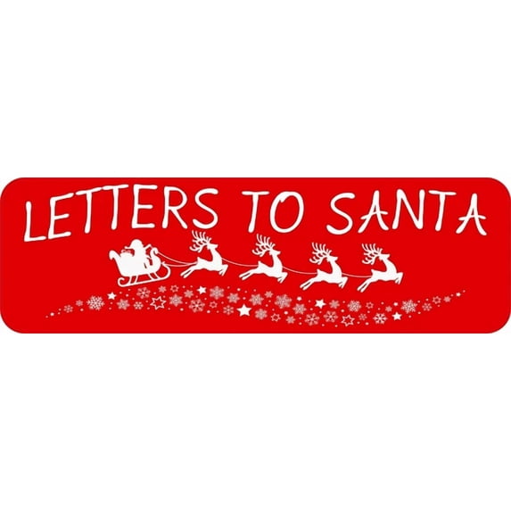 DOPASTICKER Letters To Santa Noel Sticker Phone Sticker, Latop Sticker ...