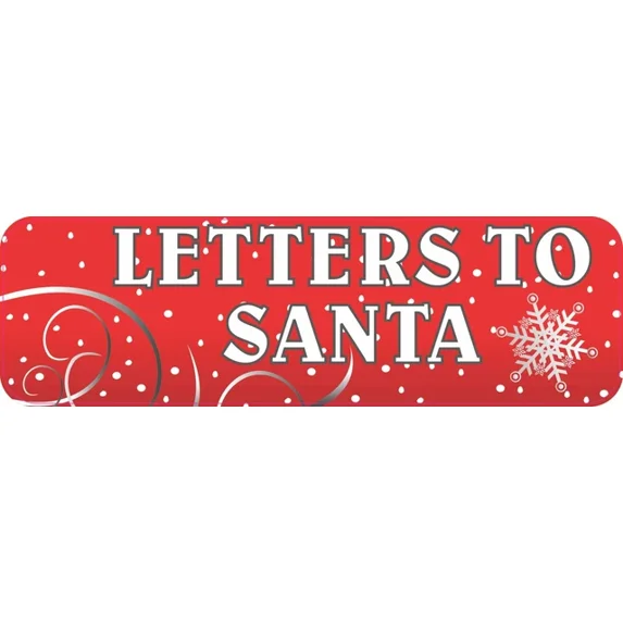 DOPASTICKER Letters To Santa Sticker Noel Sticker Festive Sticker Phone ...
