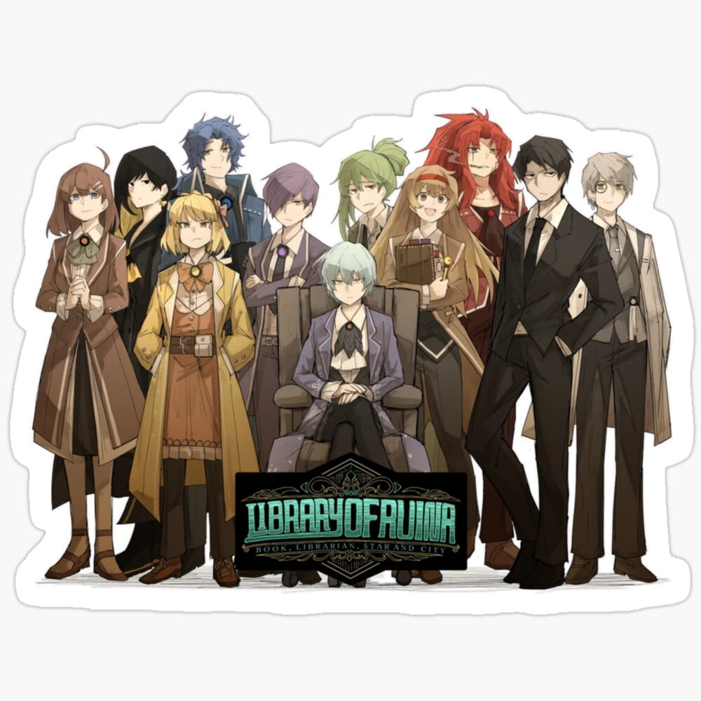 DOPASTICKER Library Of Ruina: A Tale Of Strategy And Mystery Sticker ...