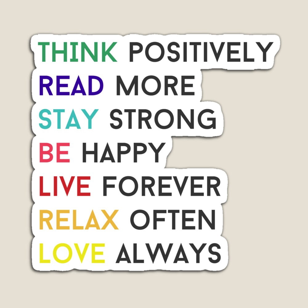 DOPASTICKER Life Is Simple Sticker Decorative Laptop, Phone Stickers ...