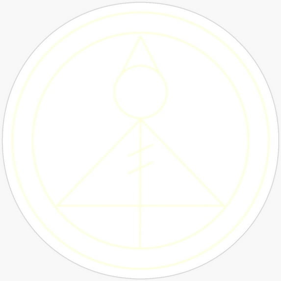 DOPASTICKER Light Glyph - Colored Sticker Waterproof Sticker For Water Bottles, Laptops ...