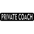 DOPASTICKER Light Gray Letters Private Coach Sticker Phone Sticker ...
