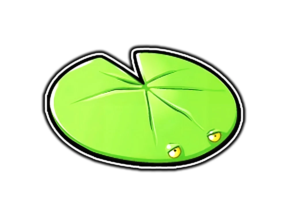 DOPASTICKER Lily Pad Sticker Decal Phone Decal Water Bottle Stickers ...