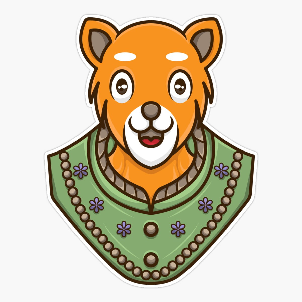 DOPASTICKER Lion Exclusive King Forest Sticker, Phone Sticker Car ...