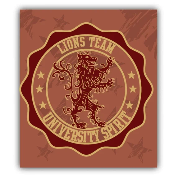 DOPASTICKER Lions Team University Spirit Car Sticker Phone Decal Water ...