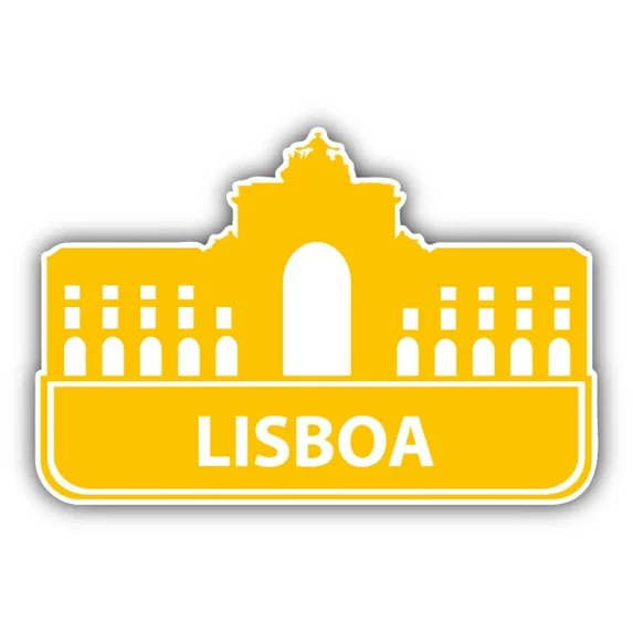 DOPASTICKER Lisbon City View Portugal Car Sticker Phone Decal Water ...