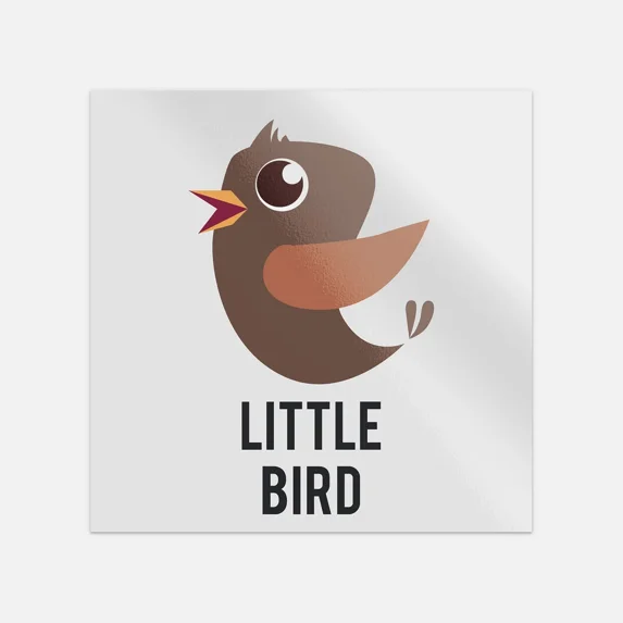 DOPASTICKER Little Bird Sticker Waterproof Sticker For Water Bottles ...