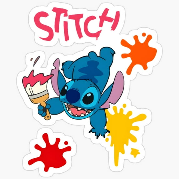 DOPASTICKER Little Blue Monster Sticker Phone Sticker, Latop Sticker ...