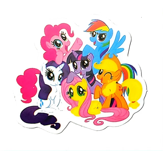 DOPASTICKER My Little Pony Twilight Sparkle Pinkie Pie Anime Manga ...