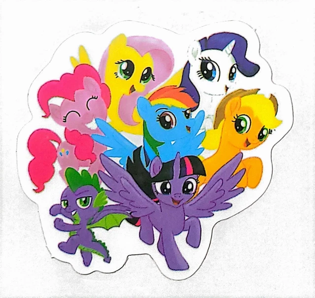 DOPASTICKER My Little Pony Twilight Sparkle Pinkie Pie Anime Manga ...