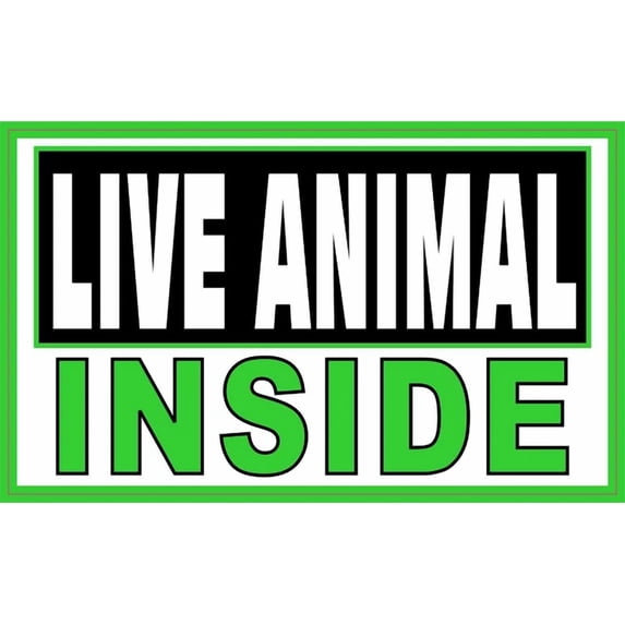 DOPASTICKER Live Animal Inside Sticker Phone Sticker, Latop Sticker ...