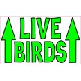 DOPASTICKER Live Birds Sticker Animal Cage Sticker Birds Arrows Sticker ...