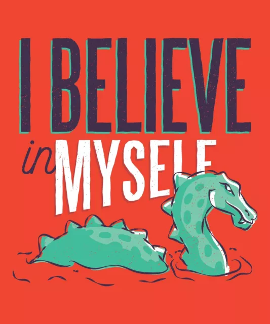 DOPASTICKER Loch Ness Monster Sticker Believe In Yourself Motivational ...