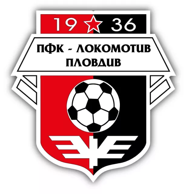 DOPASTICKER Lokomotiv Plovdiv Fc Bulgaria Soccer Football Car Sticker ...