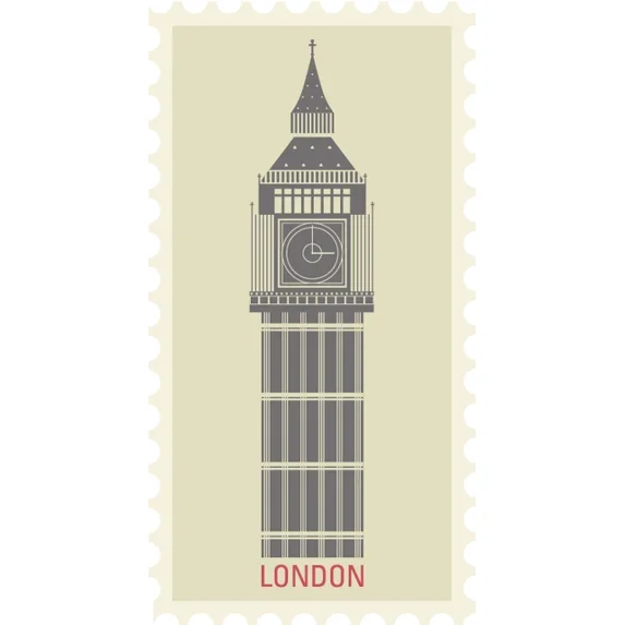 DOPASTICKER London Big Ben Mark Car Sticker Phone Decal Water Bottle ...