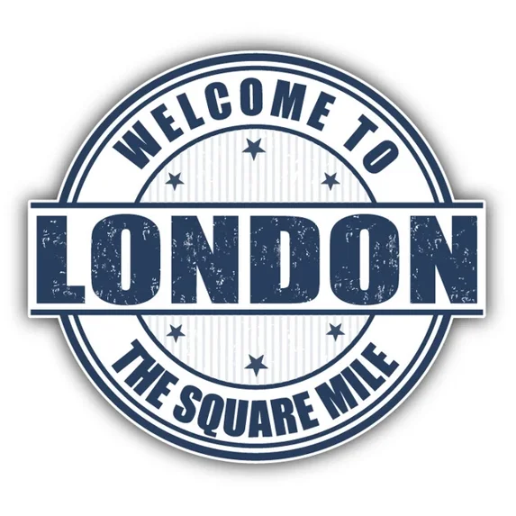 DOPASTICKER London City England Travel Car Sticker Phone Decal Water ...