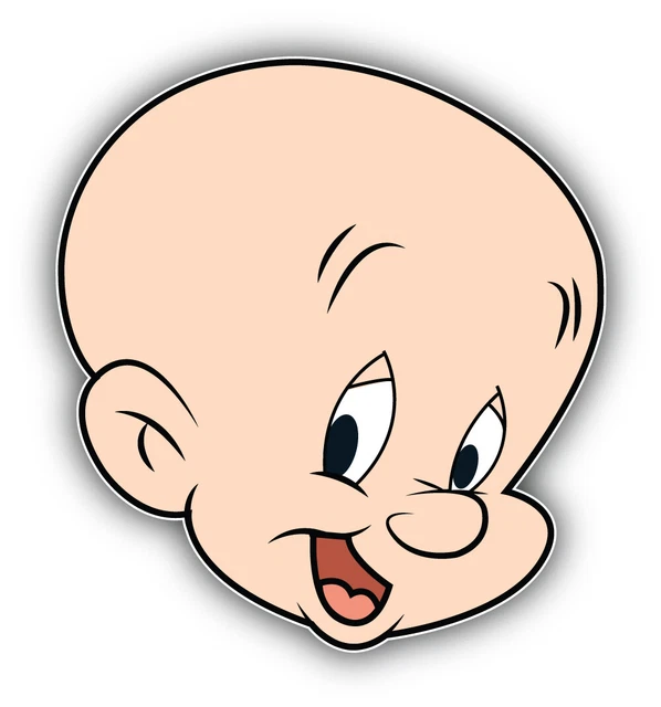 DOPASTICKER Looney Tunes Cartoon Elmer Fudd Sticker Decal Phone Decal ...