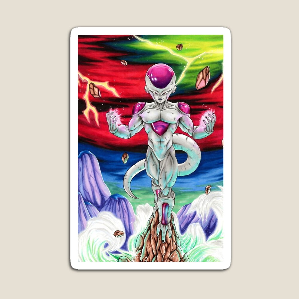 DOPASTICKER Lord Frieza Decorative Laptop, Phone Stickers, Waterproof ...
